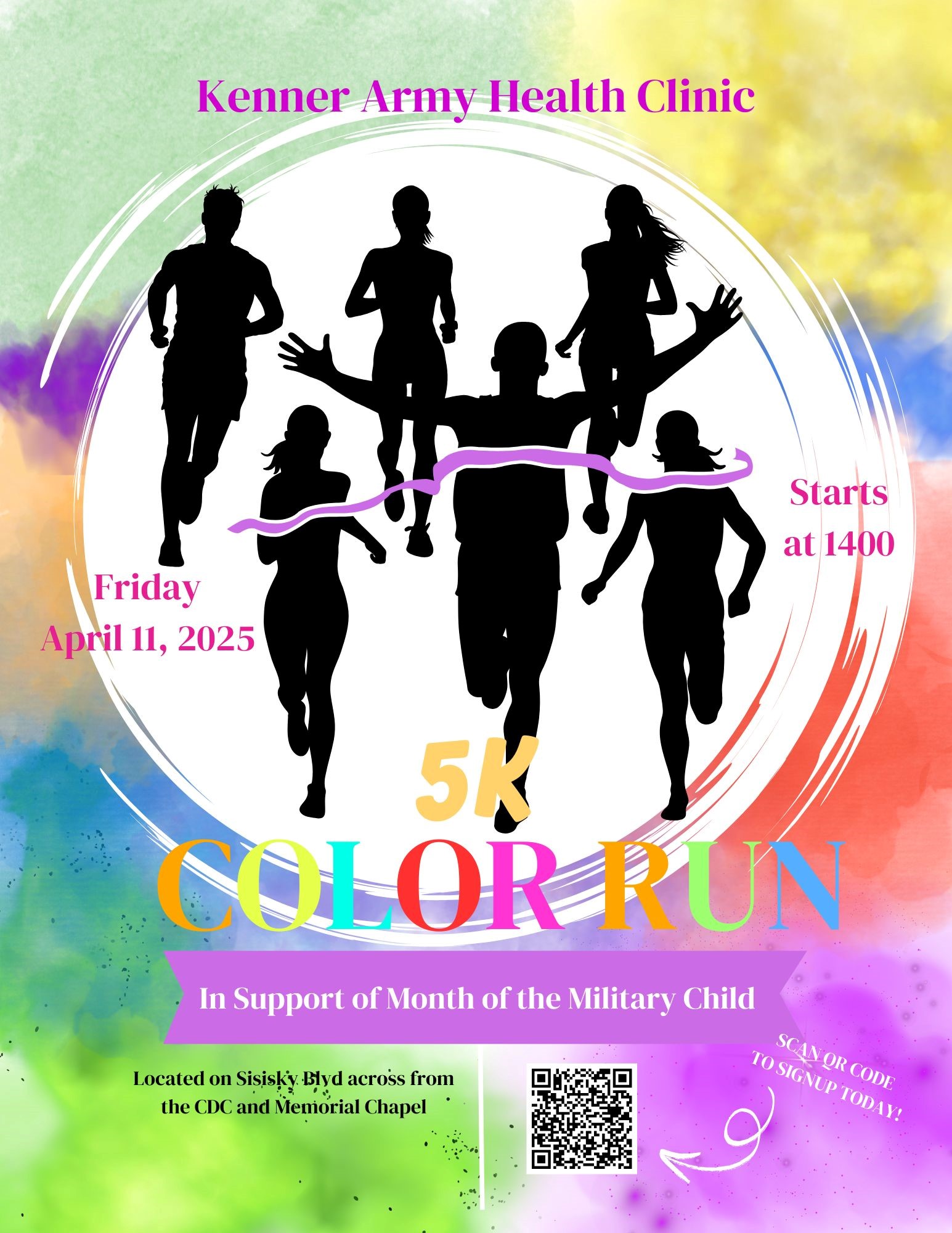 5K Color Run > Calendar of Events